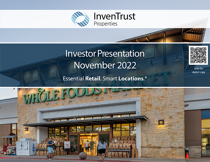 Investor Relations | InvenTrust Properties