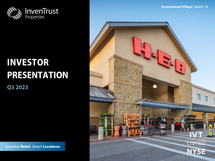 Investor Relations | InvenTrust Properties