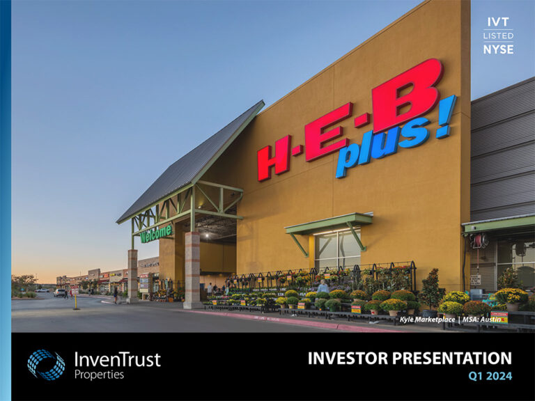 Investor Relations | InvenTrust Properties