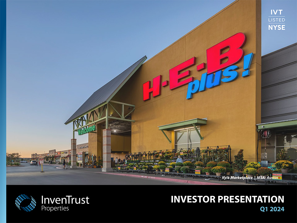 Investor Relations | InvenTrust Properties